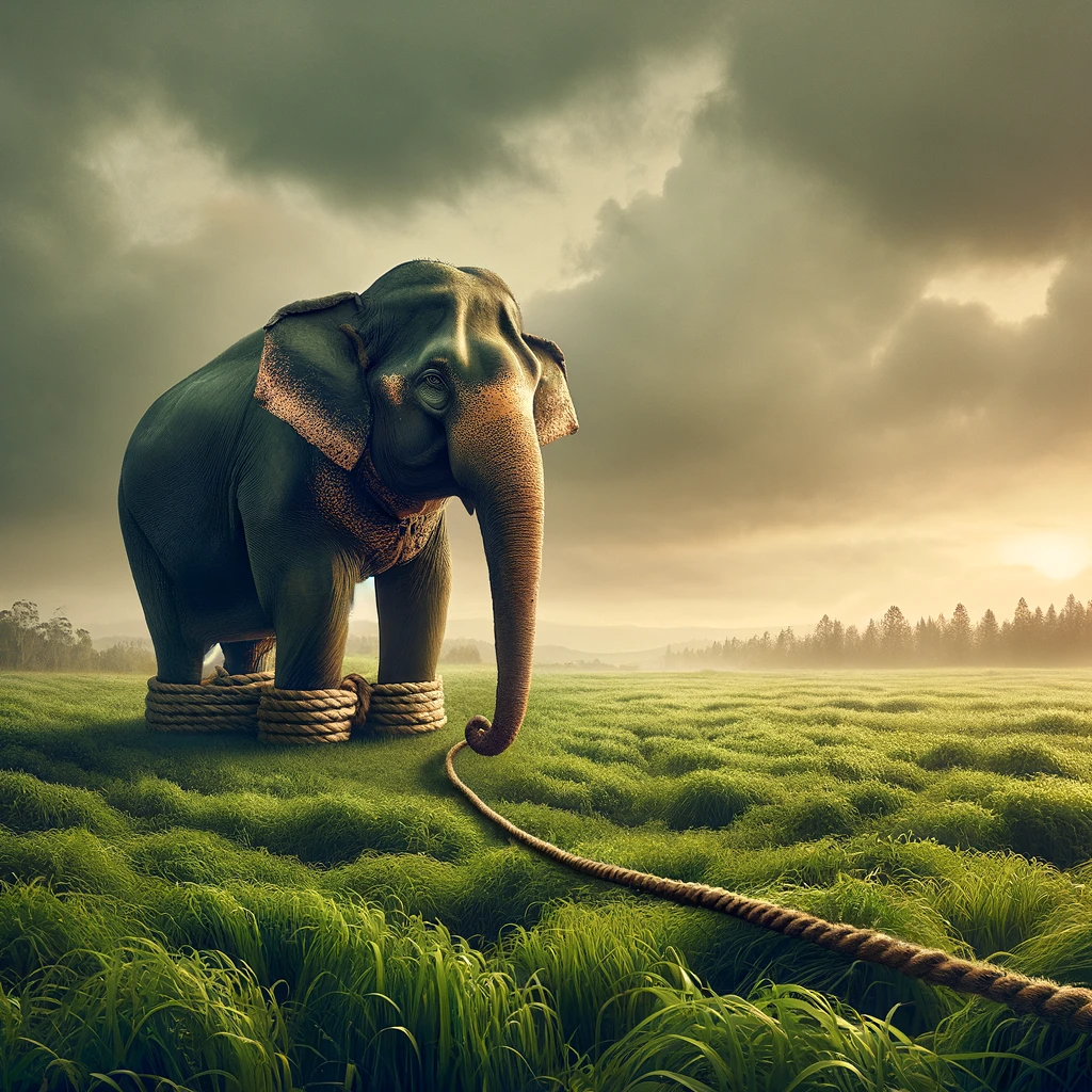 The elephant and the rope - The School of We